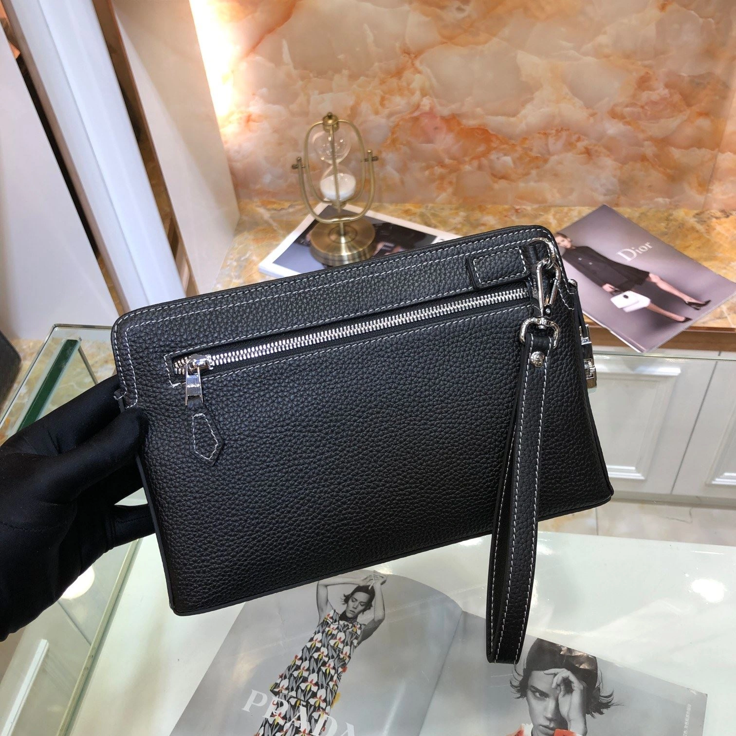 Perfect replica Mens Hermes Clutch Bags