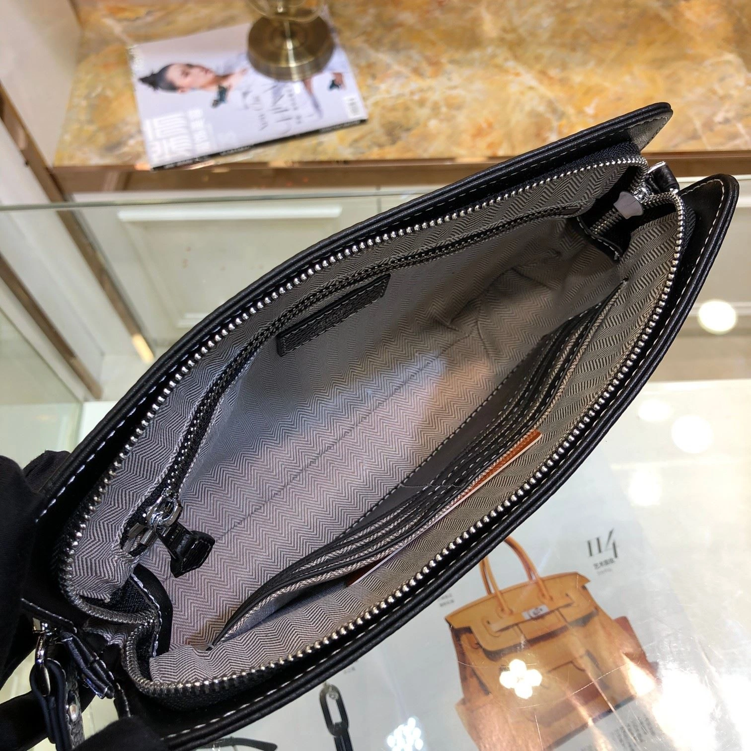 Perfect replica Mens Hermes Clutch Bags