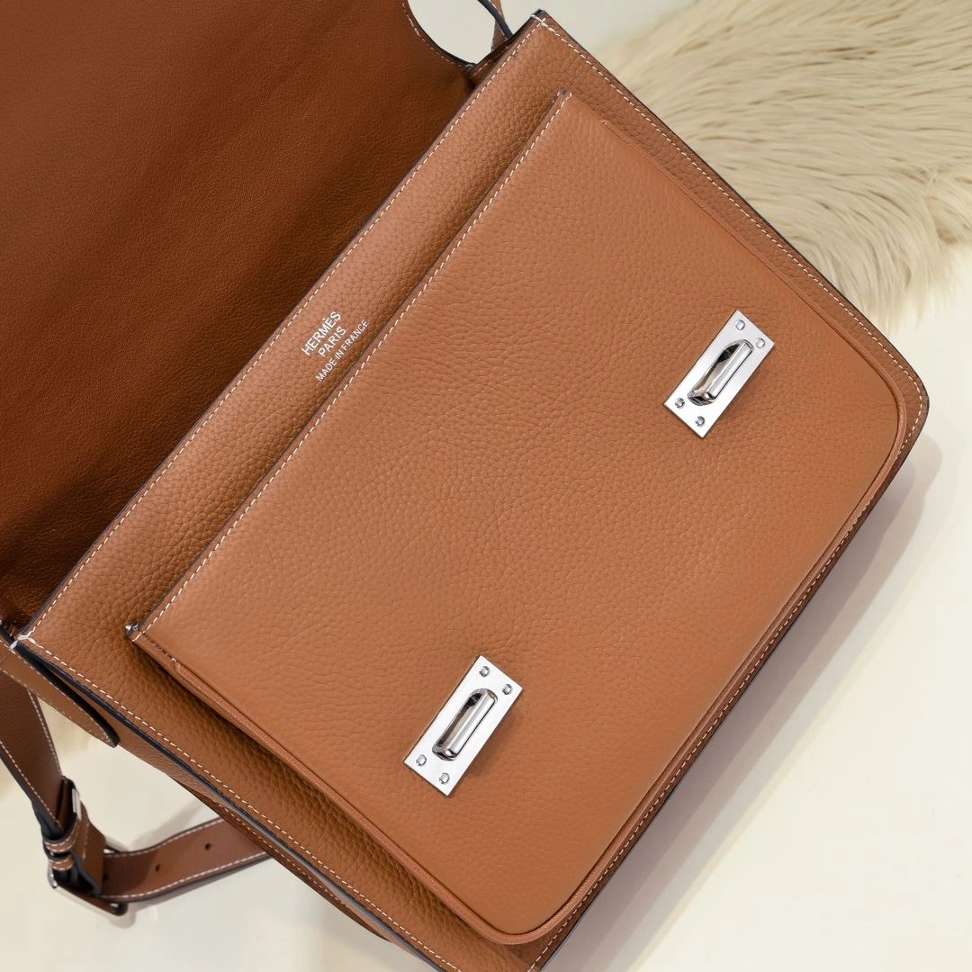 Original Mens Hermes Satchel Bags