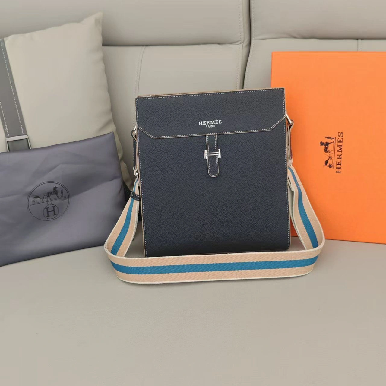 Original Mens Hermes Satchel Bags