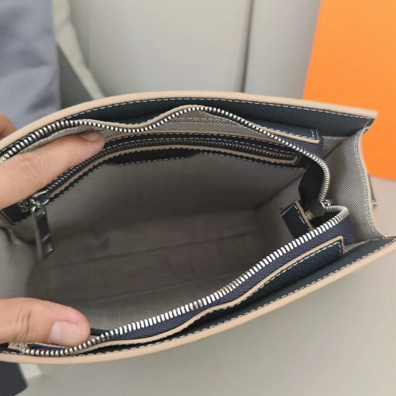 Original Mens Hermes Satchel Bags