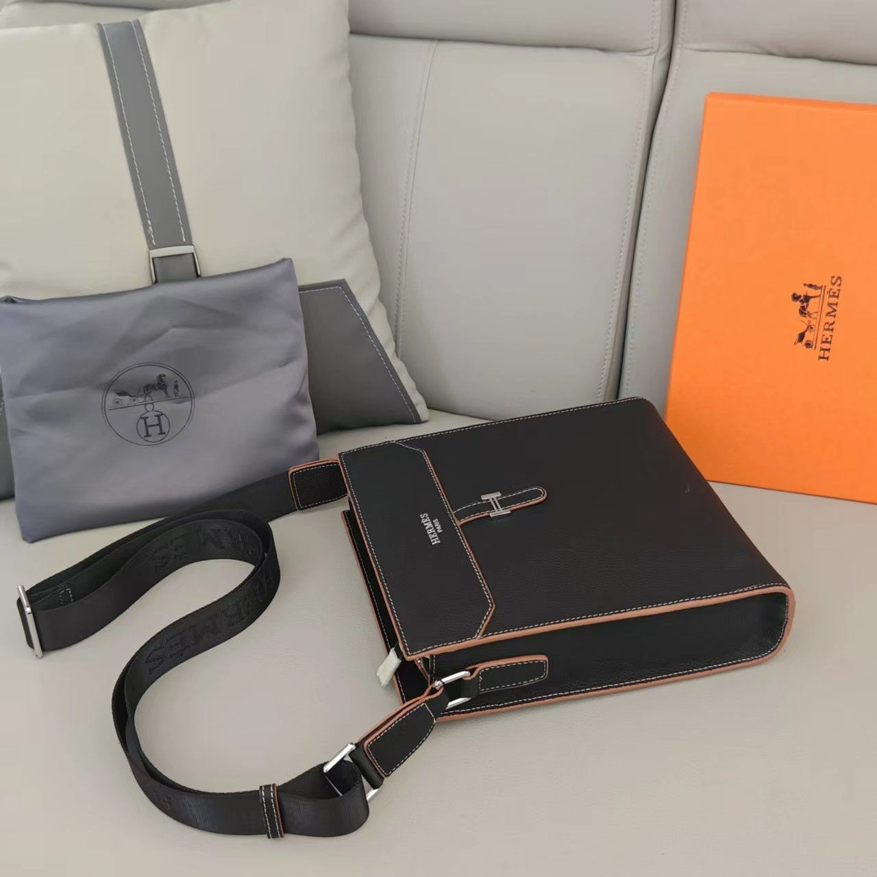 Mirror quality Mens Hermes Satchel Bags