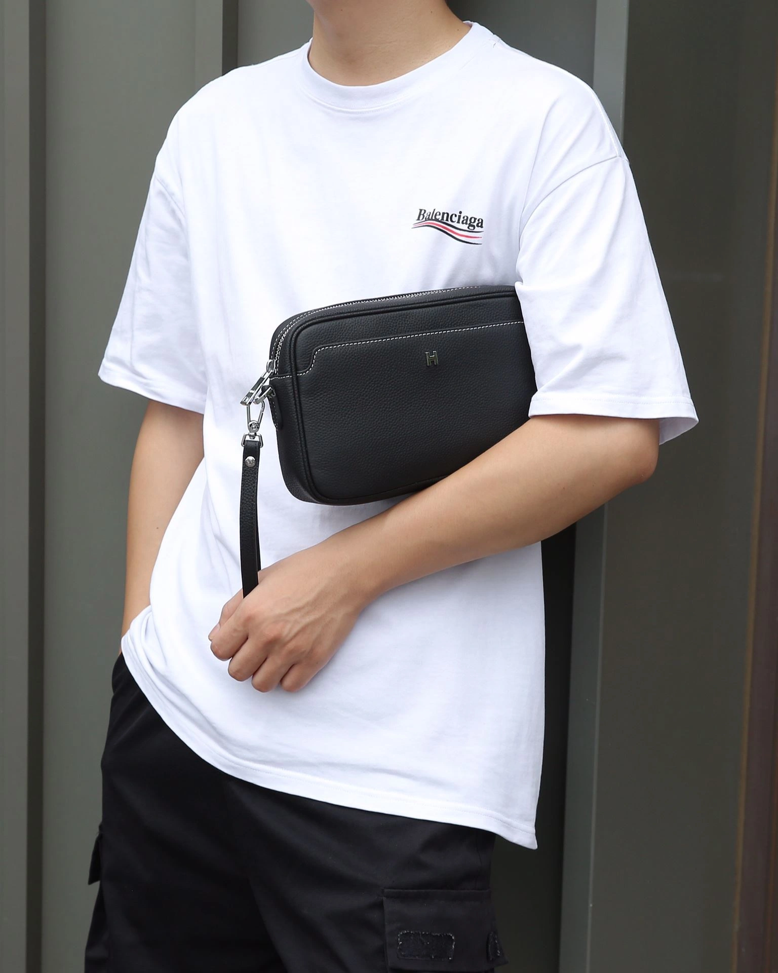 Perfect replica Mens Hermes Satchel Bags