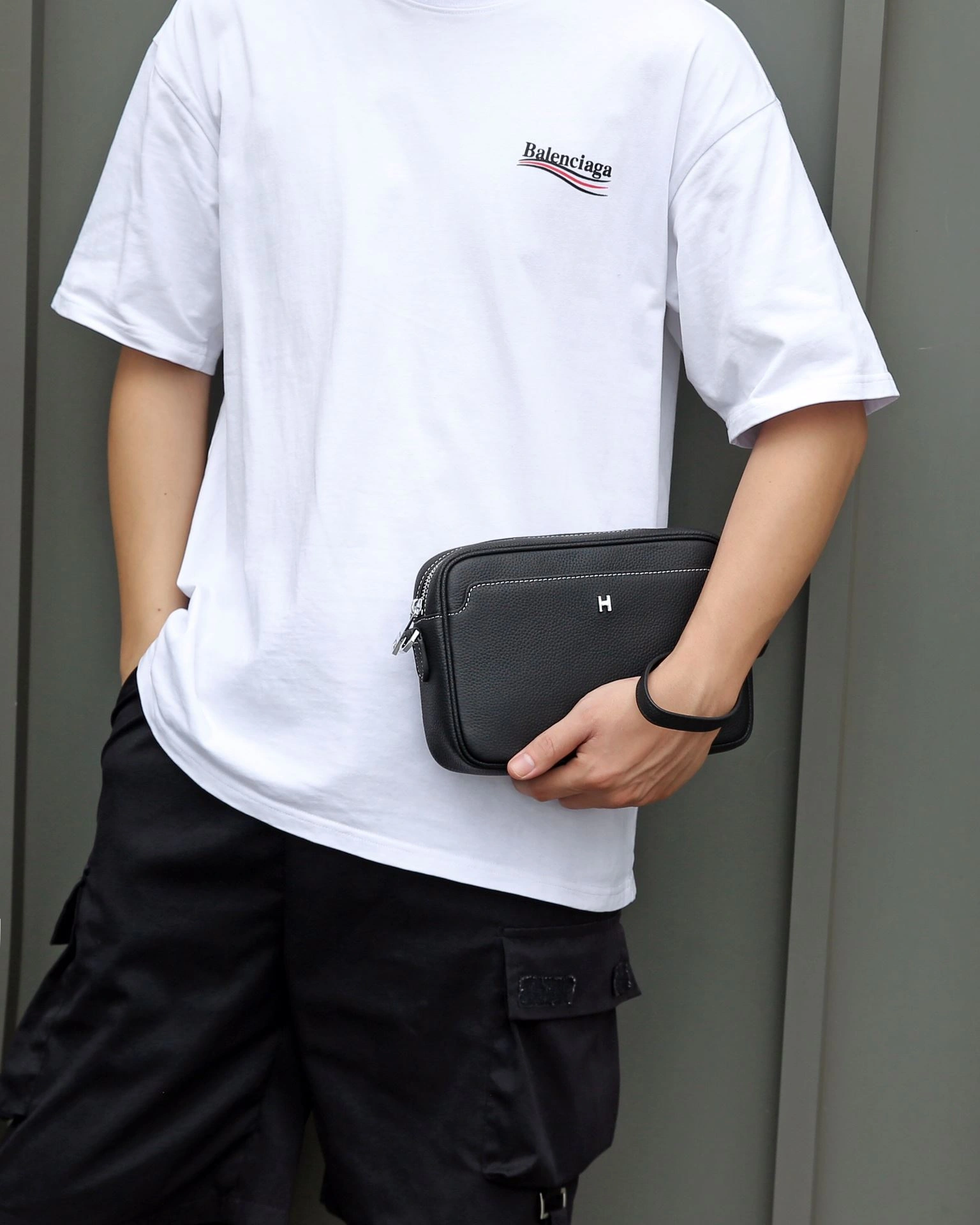 Perfect replica Mens Hermes Satchel Bags
