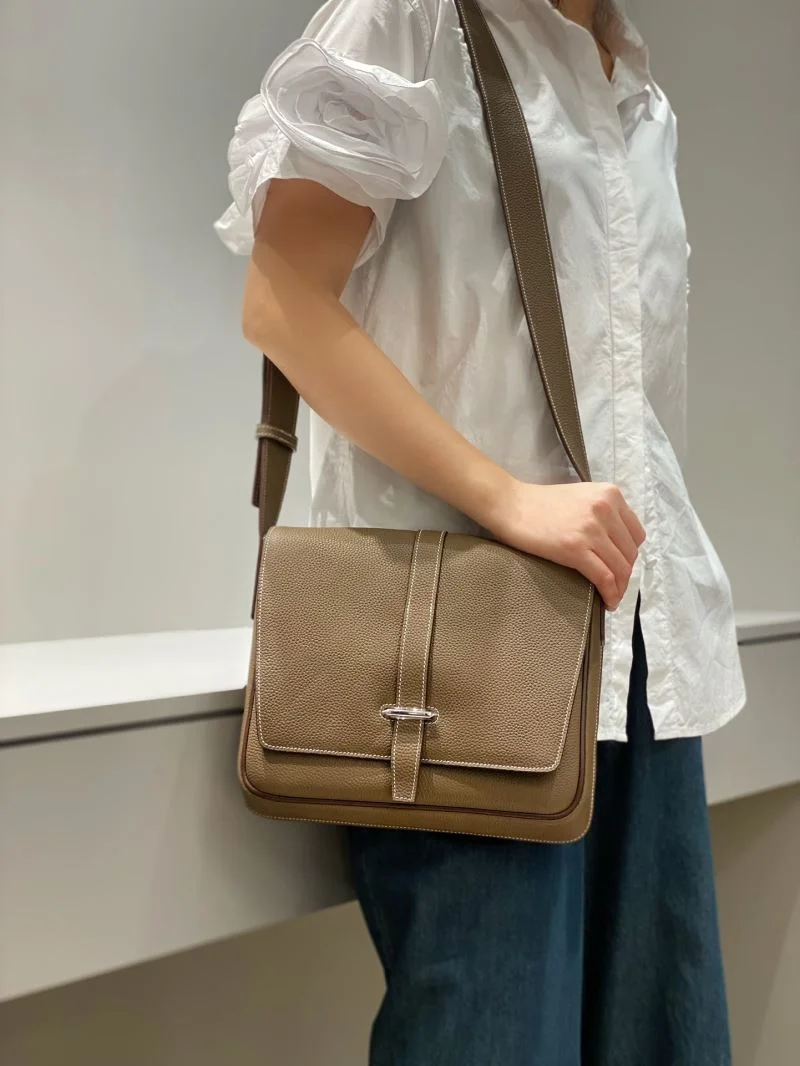 Precise copy Mens Hermes Satchel Bags
