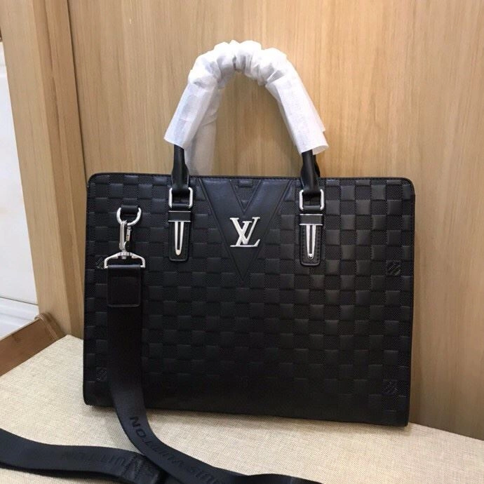 Mirror quality Mens Louis Vuitton Briefcases