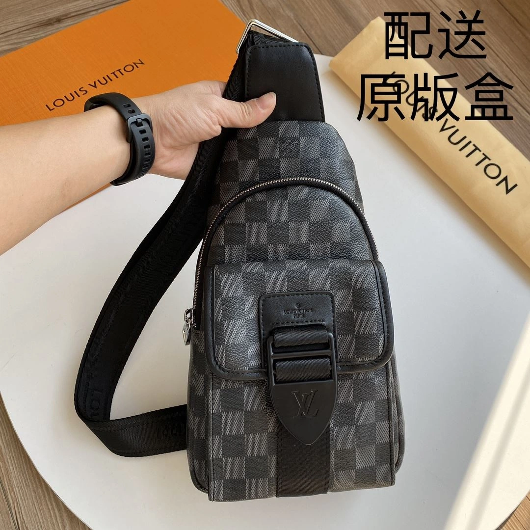 Precise copy Mens Louis Vuitton Waist Chest Packs