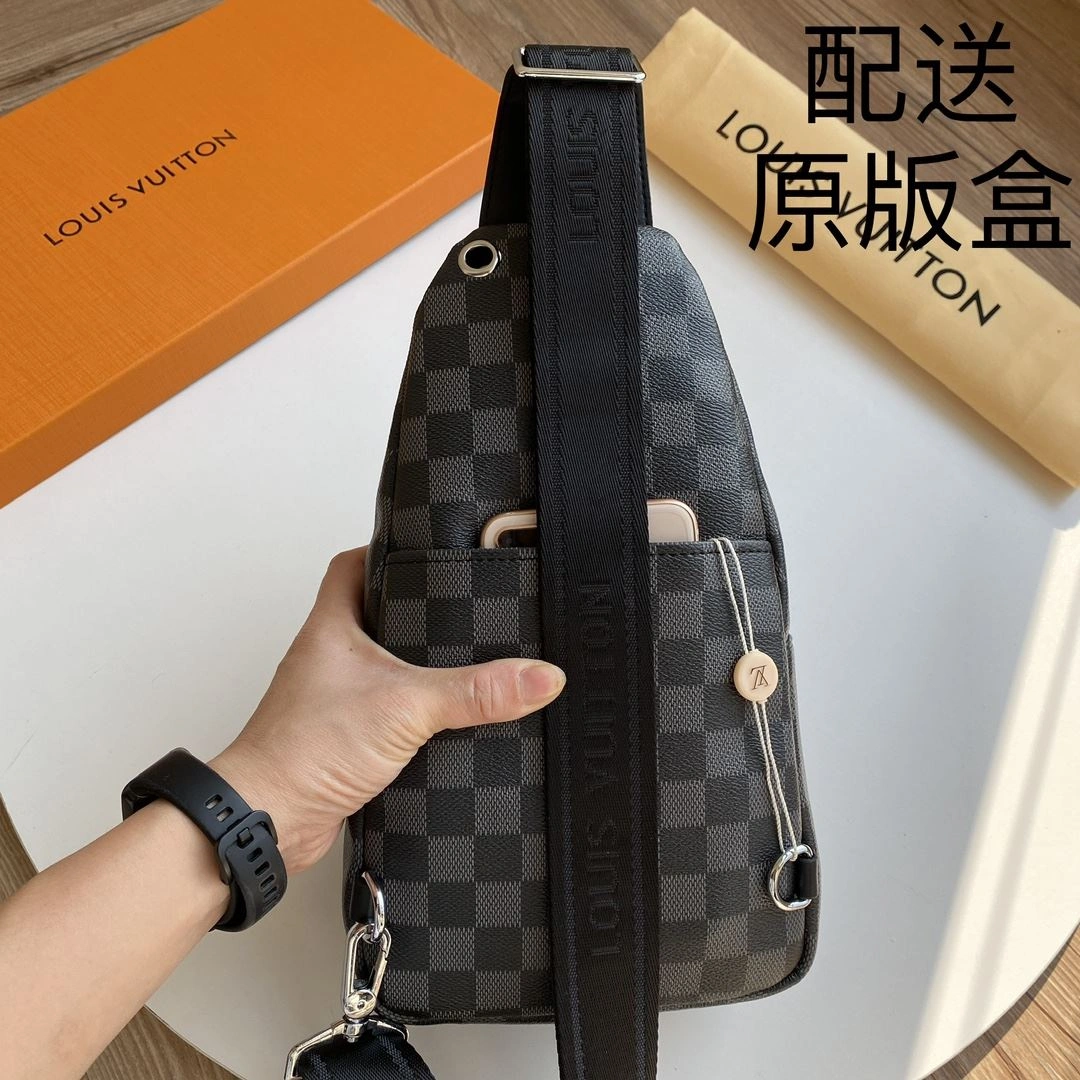 Precise copy Mens Louis Vuitton Waist Chest Packs