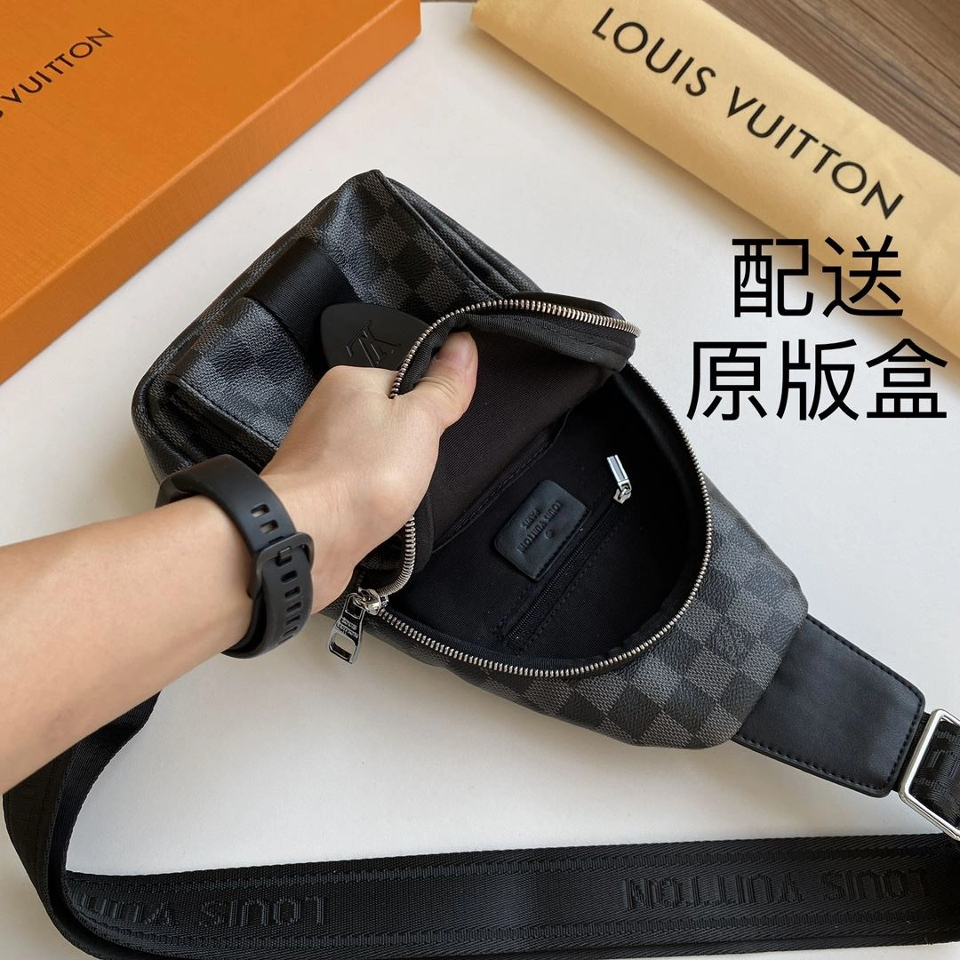 Precise copy Mens Louis Vuitton Waist Chest Packs