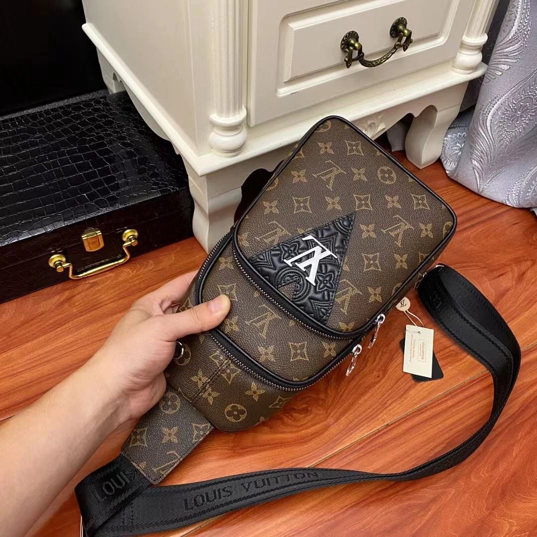 Exact replica Mens Louis Vuitton Waist Chest Packs