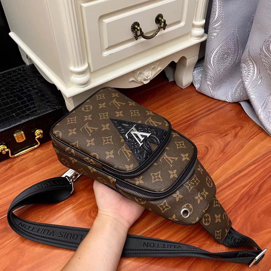 Exact replica Mens Louis Vuitton Waist Chest Packs
