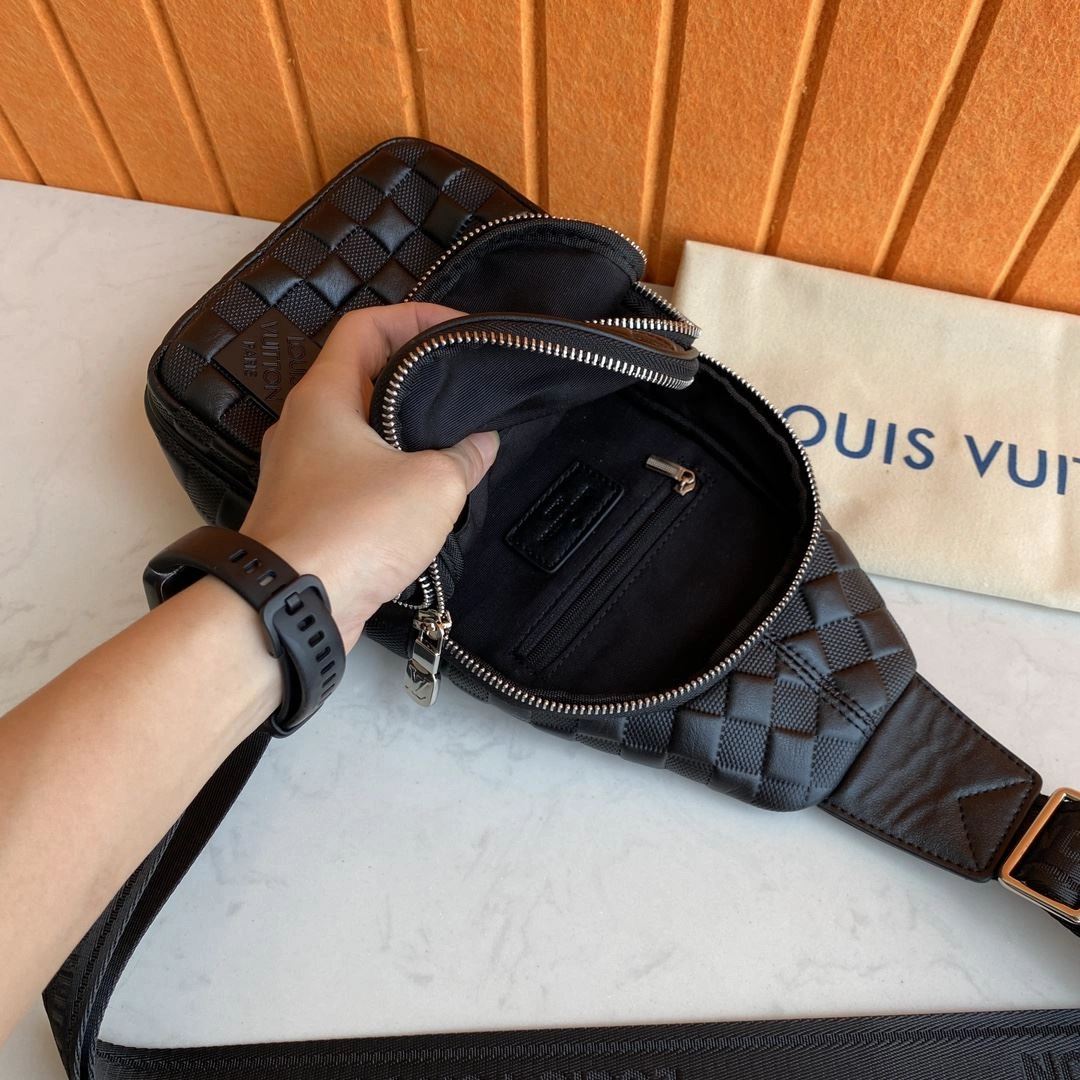 Mirror quality Mens Louis Vuitton Waist Chest Packs
