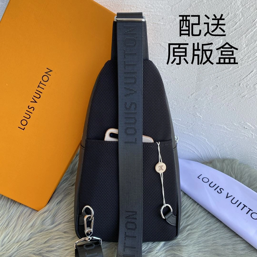 Mirror quality Mens Louis Vuitton Waist Chest Packs