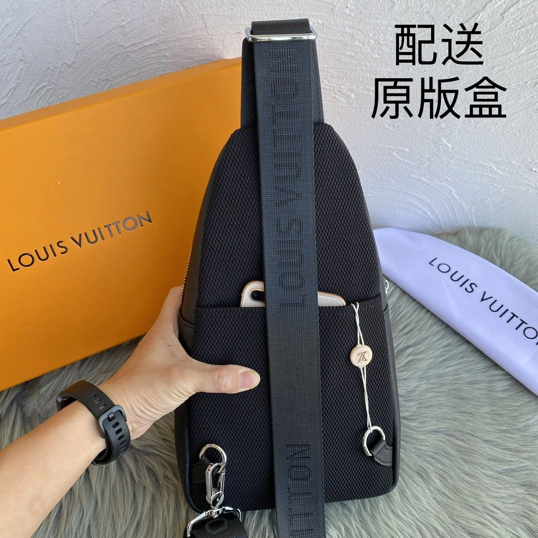 Mirror quality Mens Louis Vuitton Waist Chest Packs