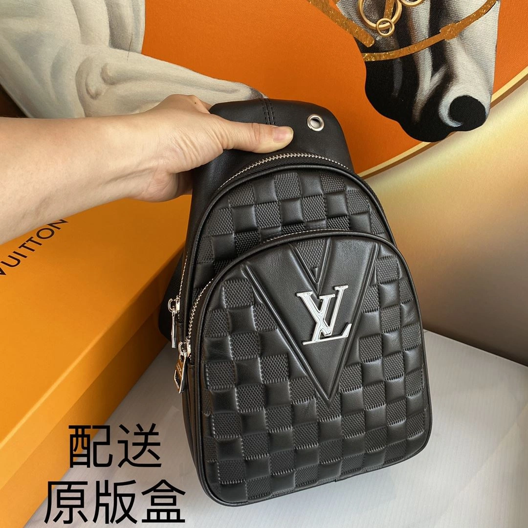Brand-authenticated Mens Louis Vuitton Waist Chest Packs