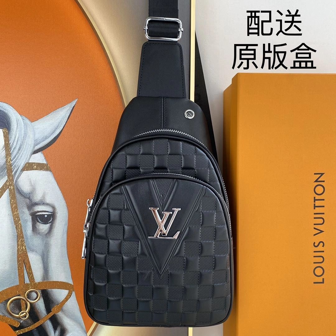 Brand-authenticated Mens Louis Vuitton Waist Chest Packs