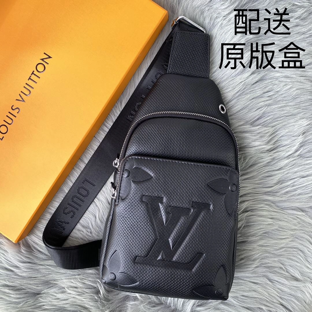 Real Mens Louis Vuitton Waist Chest Packs