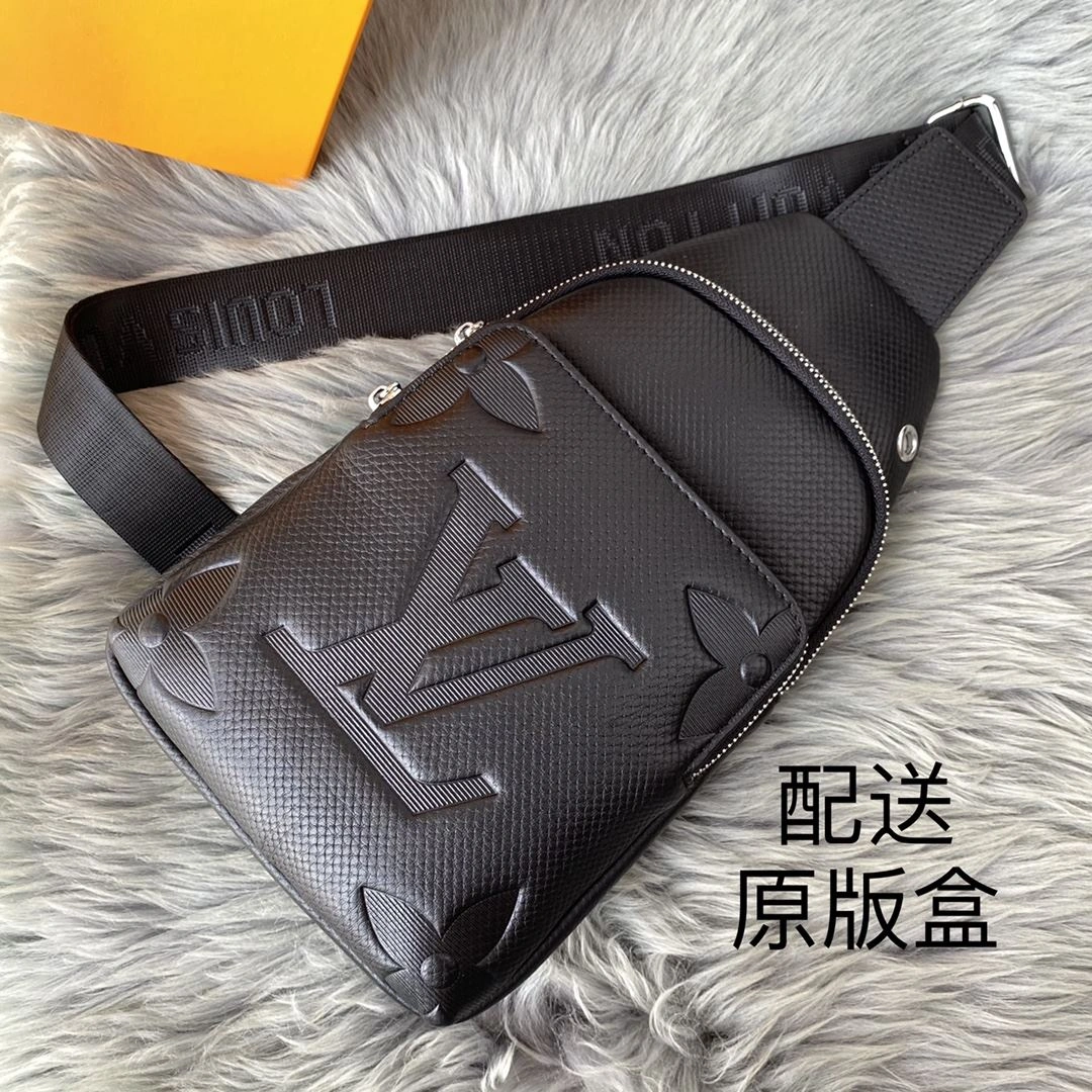 Real Mens Louis Vuitton Waist Chest Packs