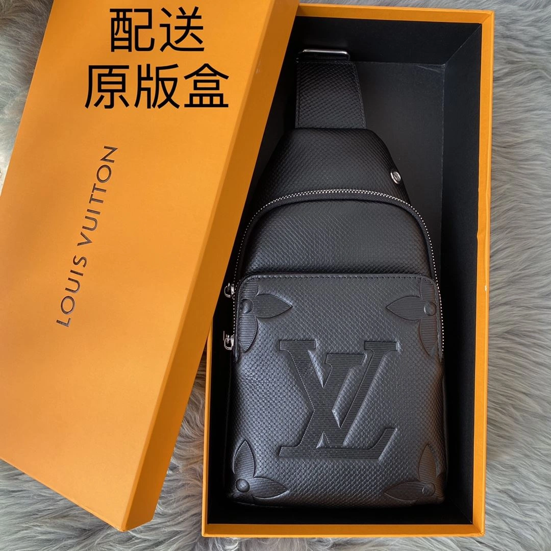 Real Mens Louis Vuitton Waist Chest Packs