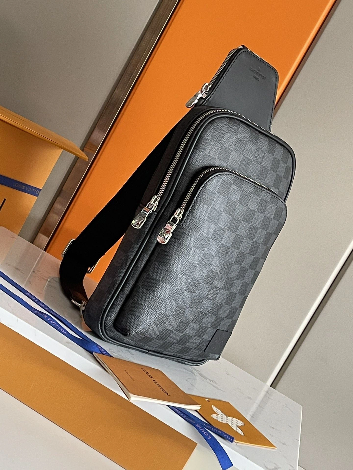 Mirror quality Mens Louis Vuitton Waist Chest Packs