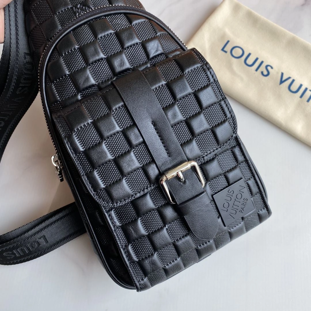 Real Mens Louis Vuitton Waist Chest Packs