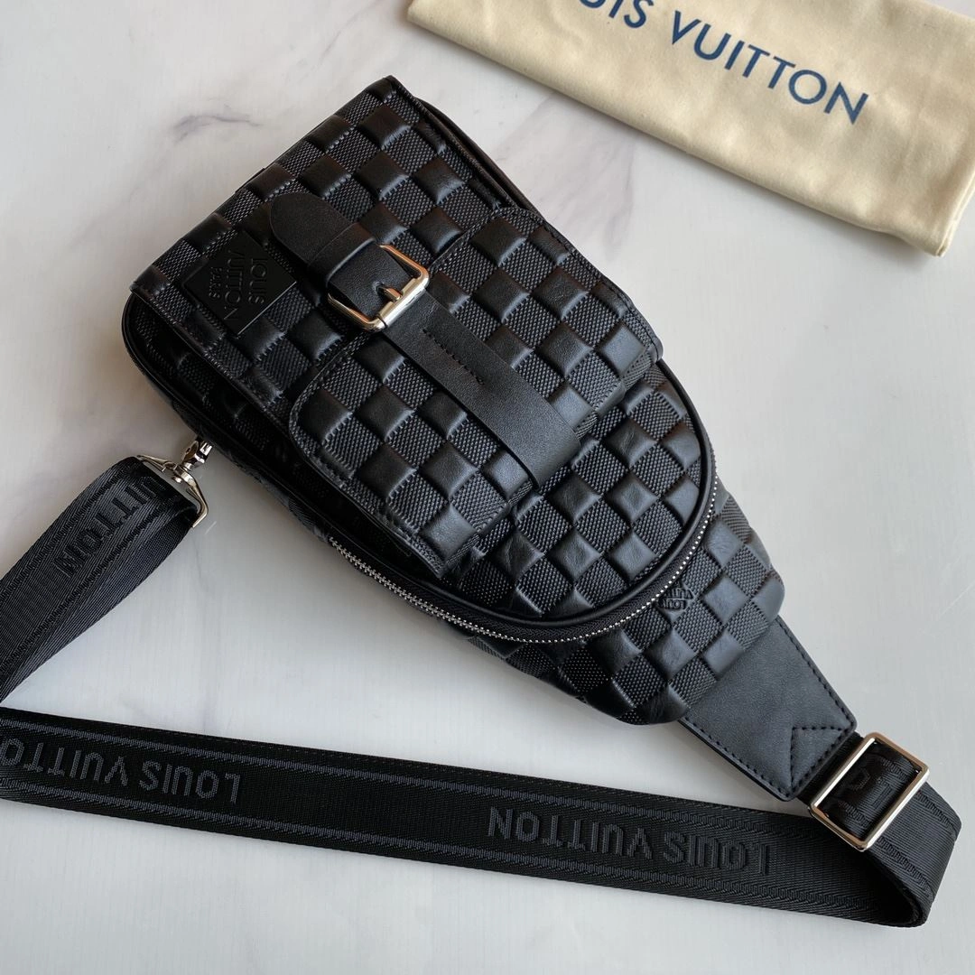 Real Mens Louis Vuitton Waist Chest Packs