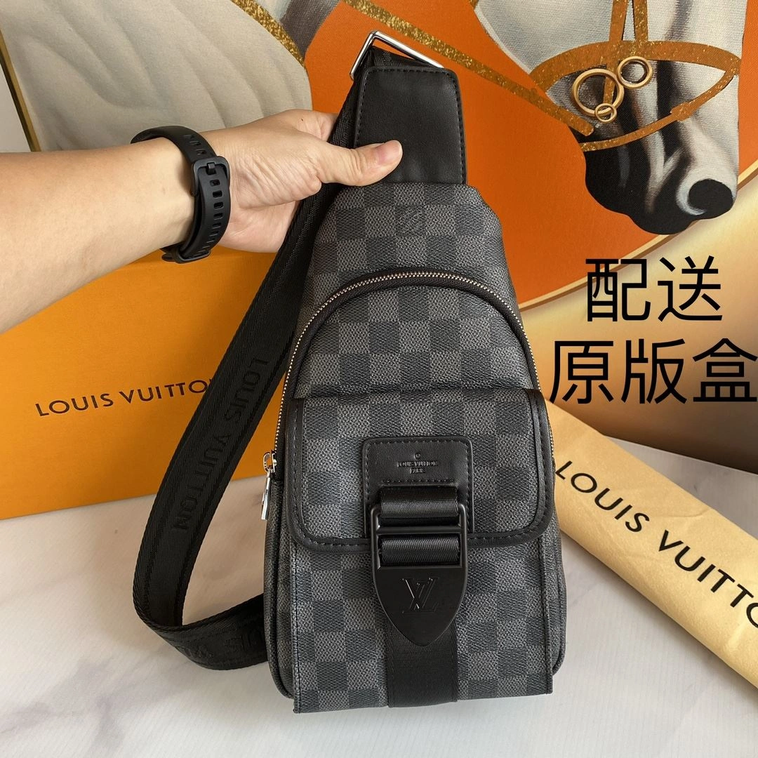 Mirror quality Mens Louis Vuitton Waist Chest Packs