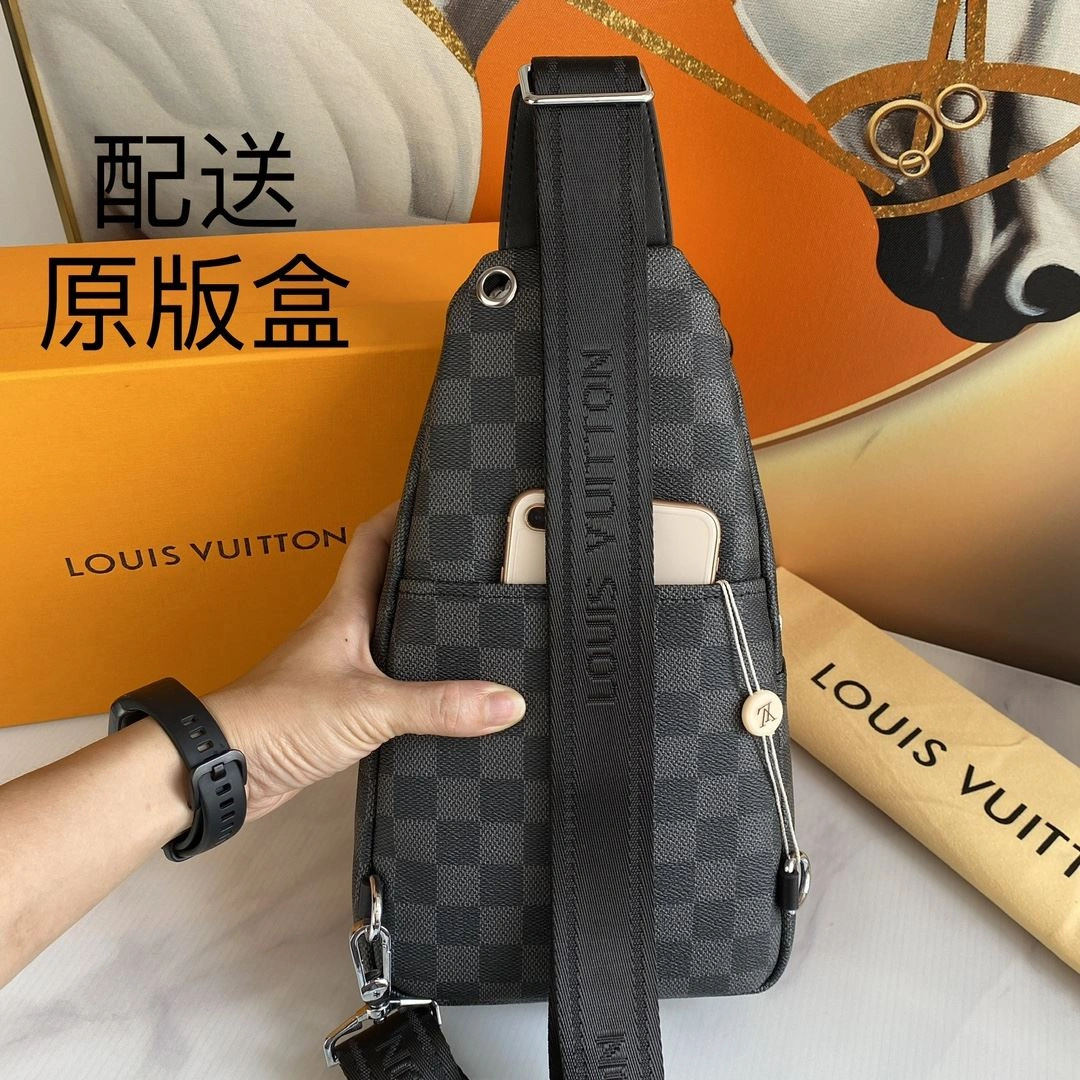 Mirror quality Mens Louis Vuitton Waist Chest Packs