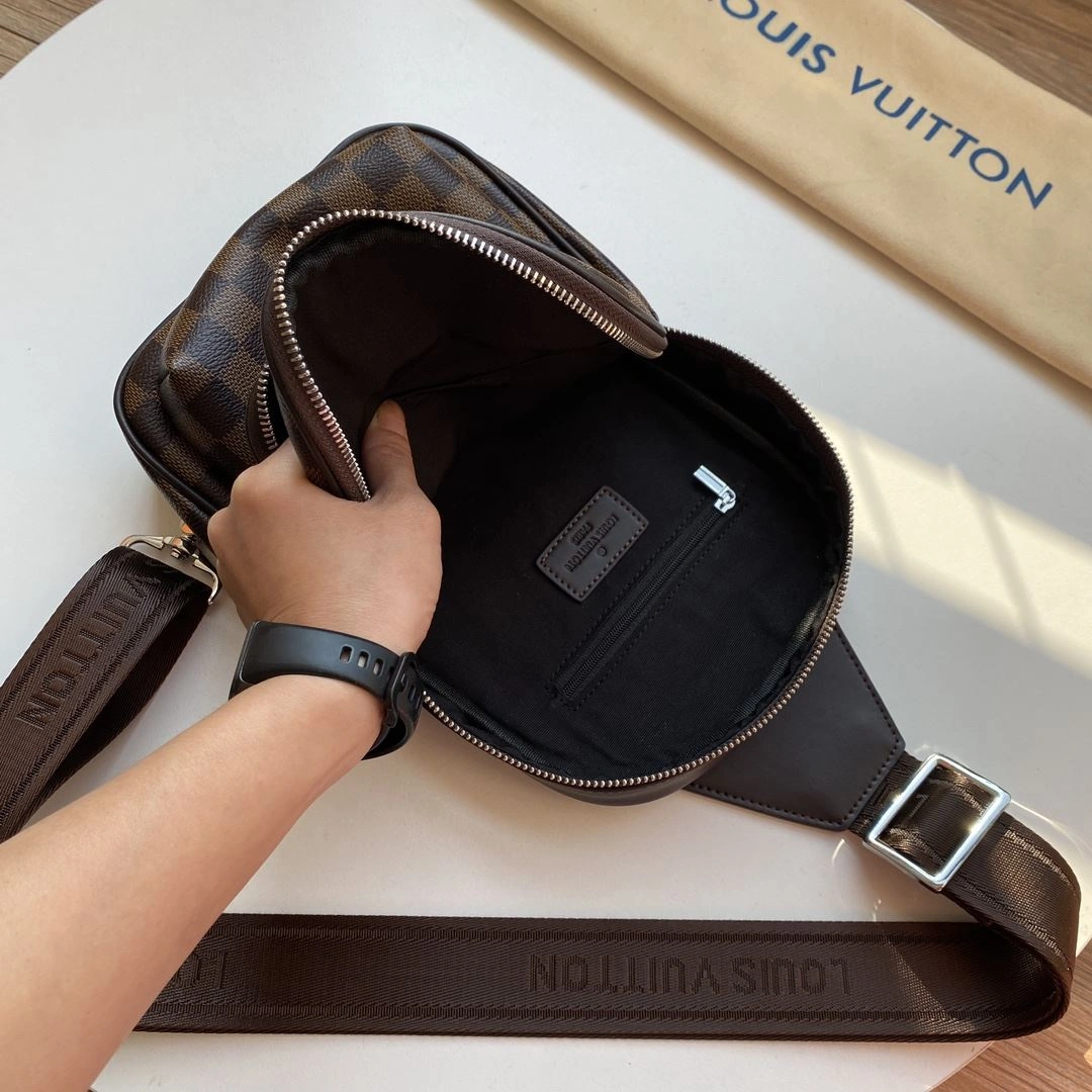 Exact replica Mens Louis Vuitton Waist Chest Packs
