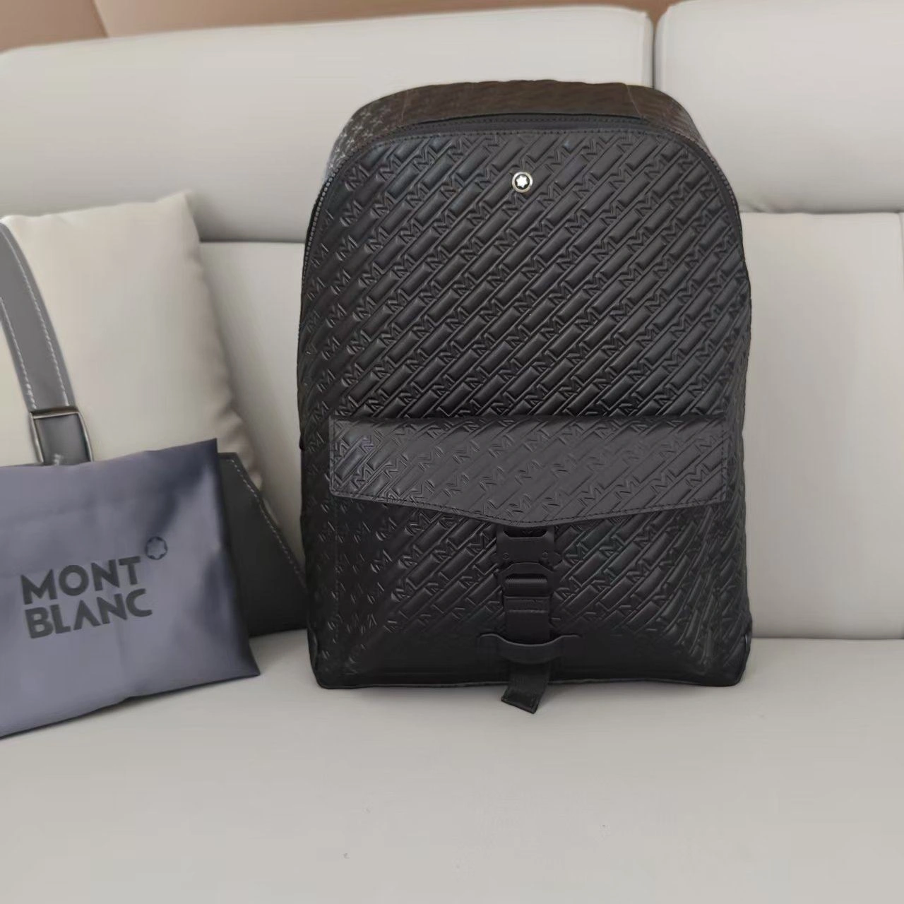 Brand-authenticated Mens Montblanc Backpacks