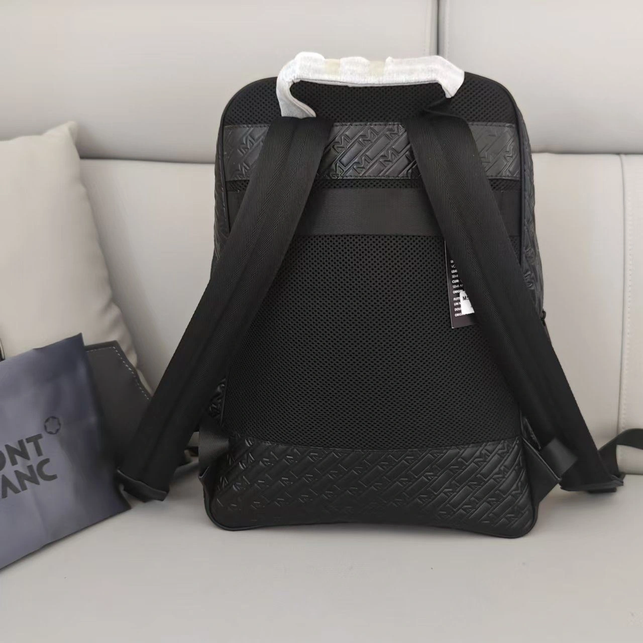 Brand-authenticated Mens Montblanc Backpacks
