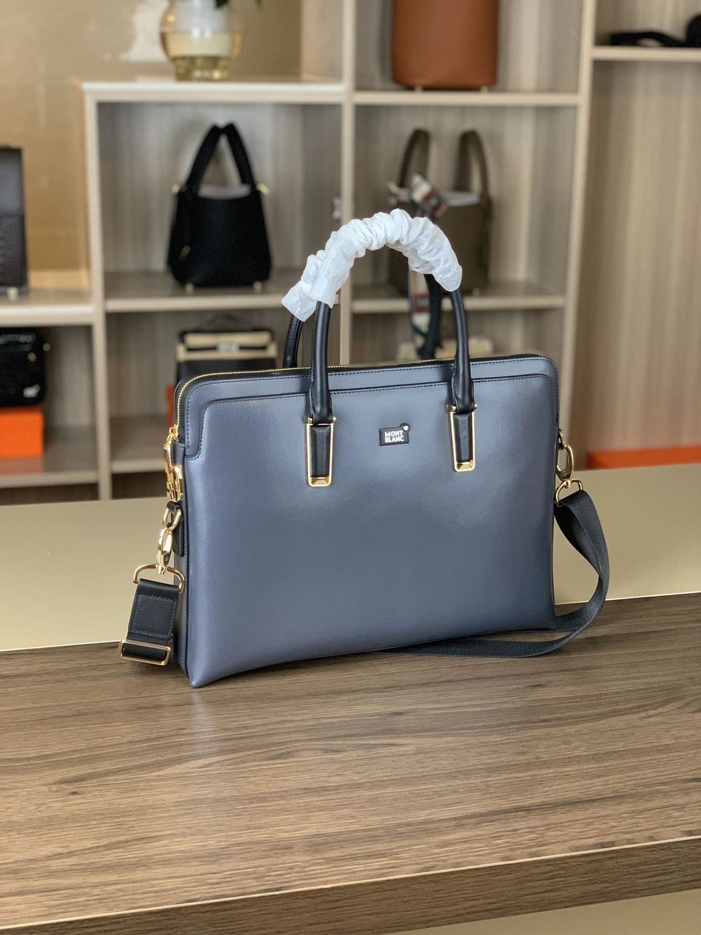 Precise copy Mens Montblanc Briefcases