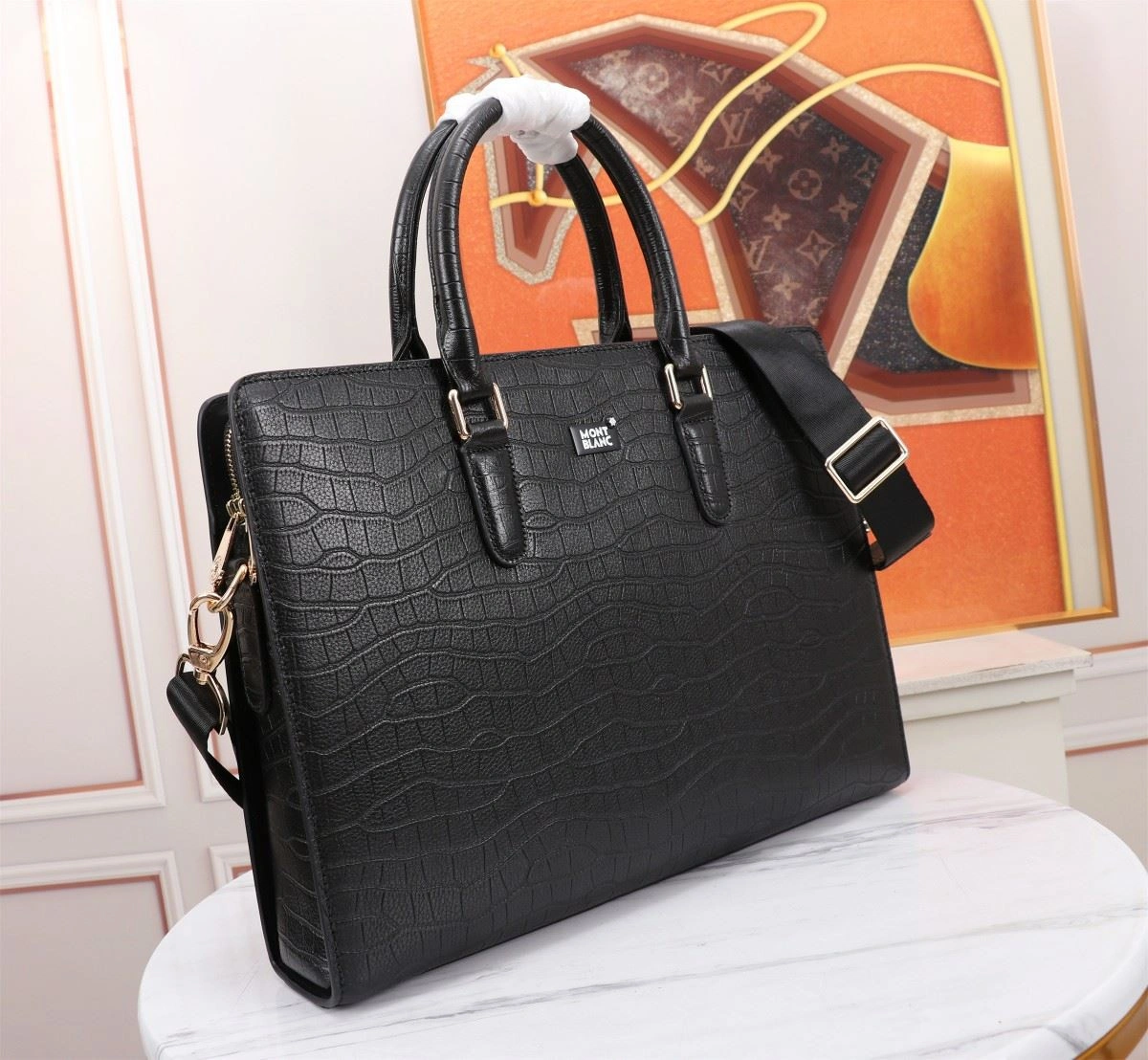Authentic Mens Montblanc Briefcases