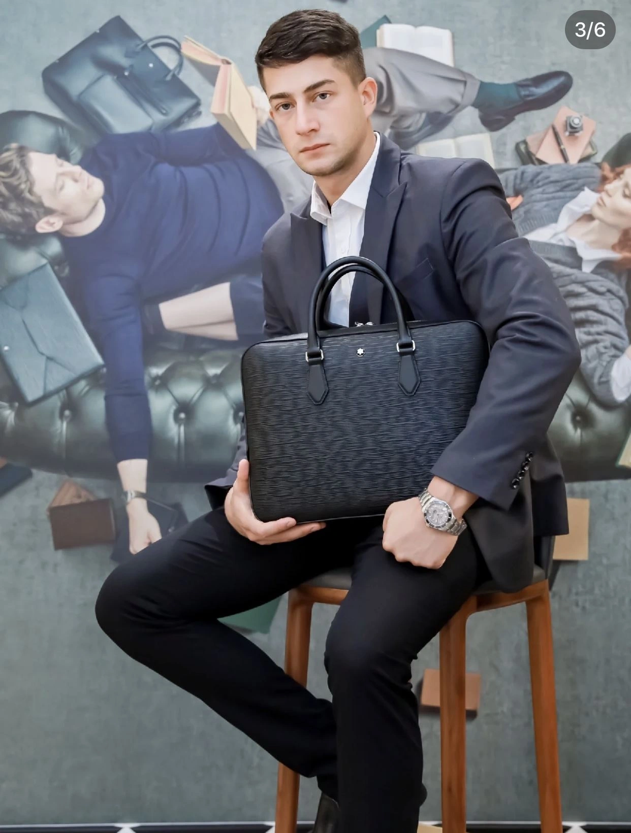 Exact replica Mens Montblanc Briefcases
