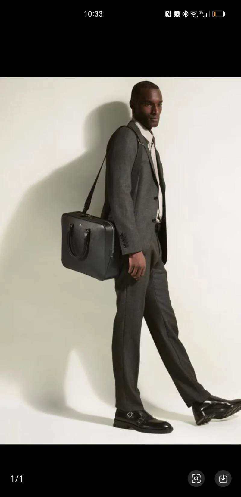 Brand-authenticated Mens Montblanc Briefcases