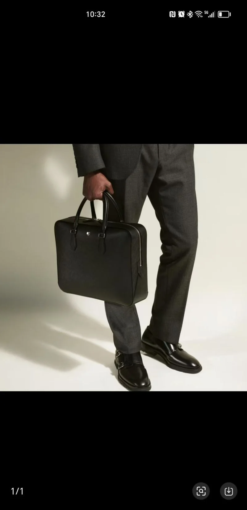 Brand-authenticated Mens Montblanc Briefcases