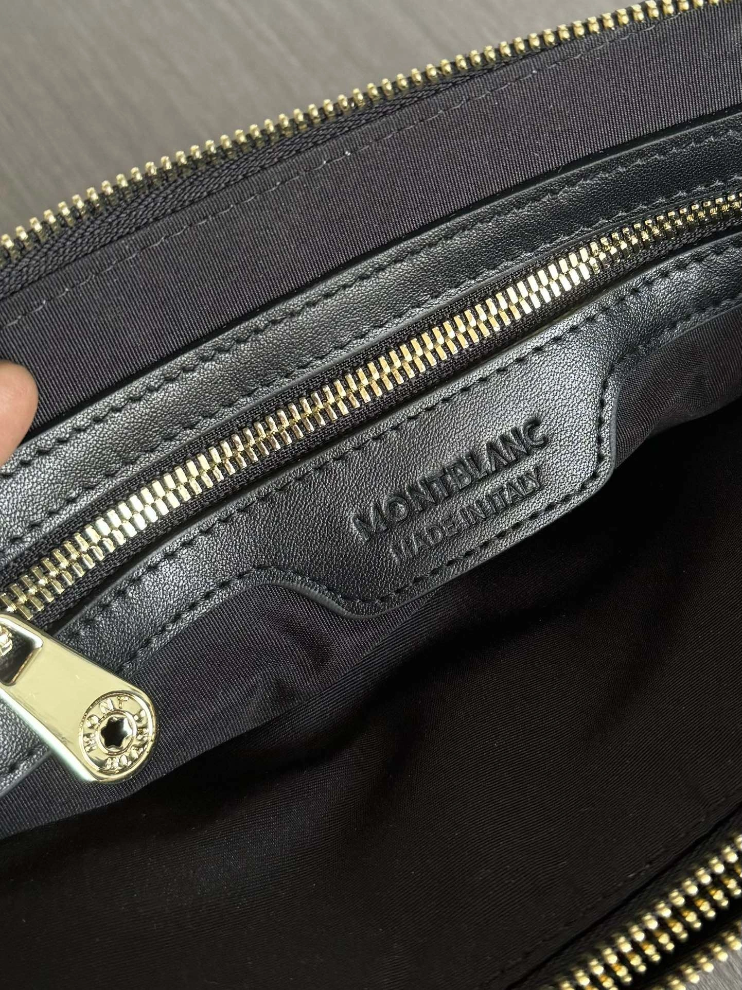 Authentic Mens Montblanc Clutch Bags