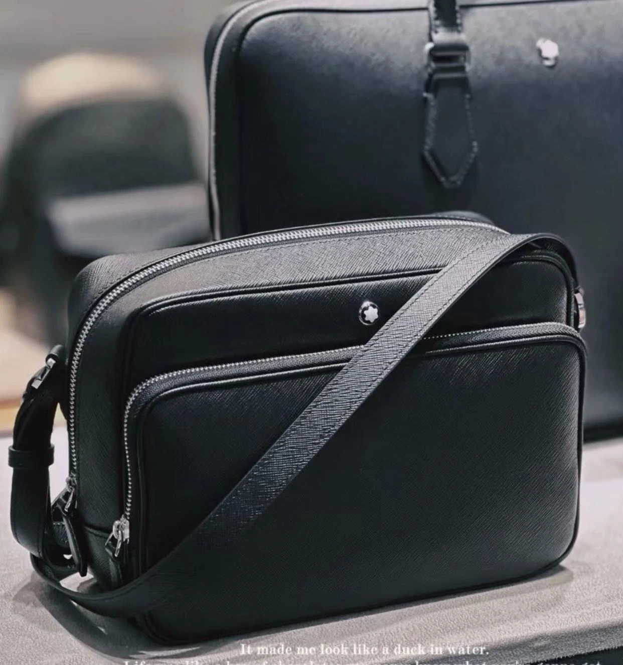 Mens Montblanc Satchel Bags