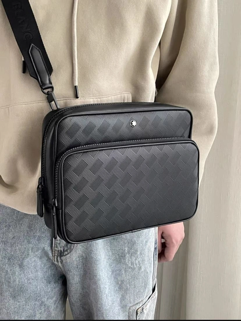 Brand-authenticated Mens Montblanc Satchel Bags