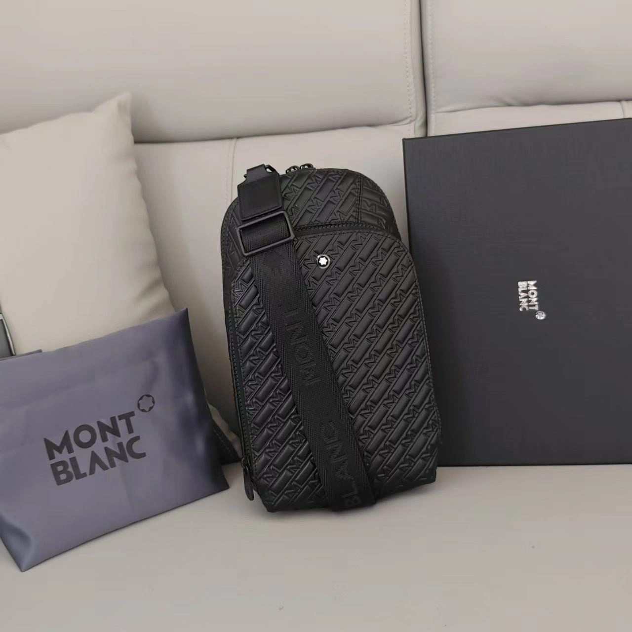 High fidelity Mens Montblanc Waist Chest Packs