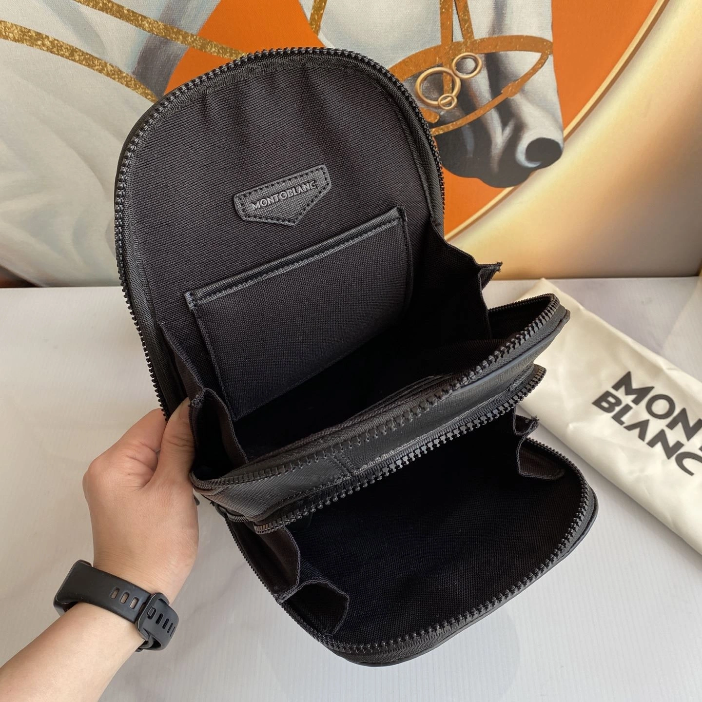 Mirror quality Mens Montblanc Waist Chest Packs