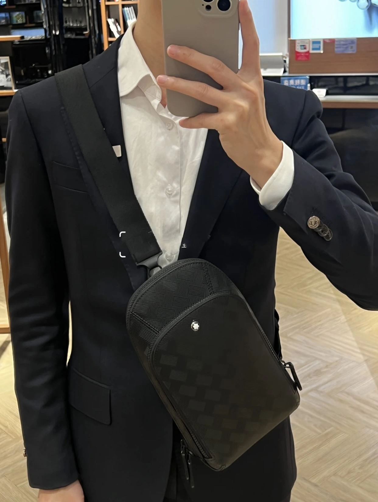 Inexpensive Mens Montblanc Waist Chest Packs