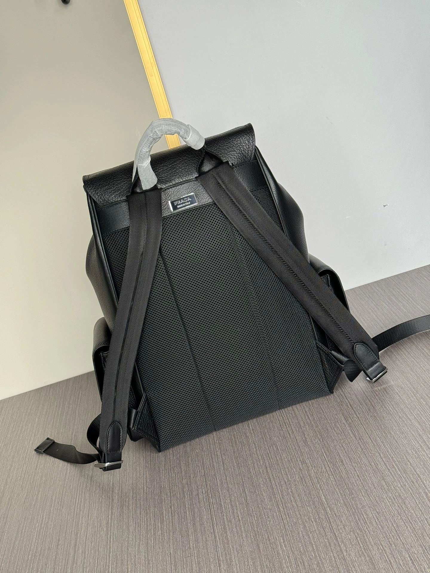 Brand-authenticated Mens Prada Backpacks