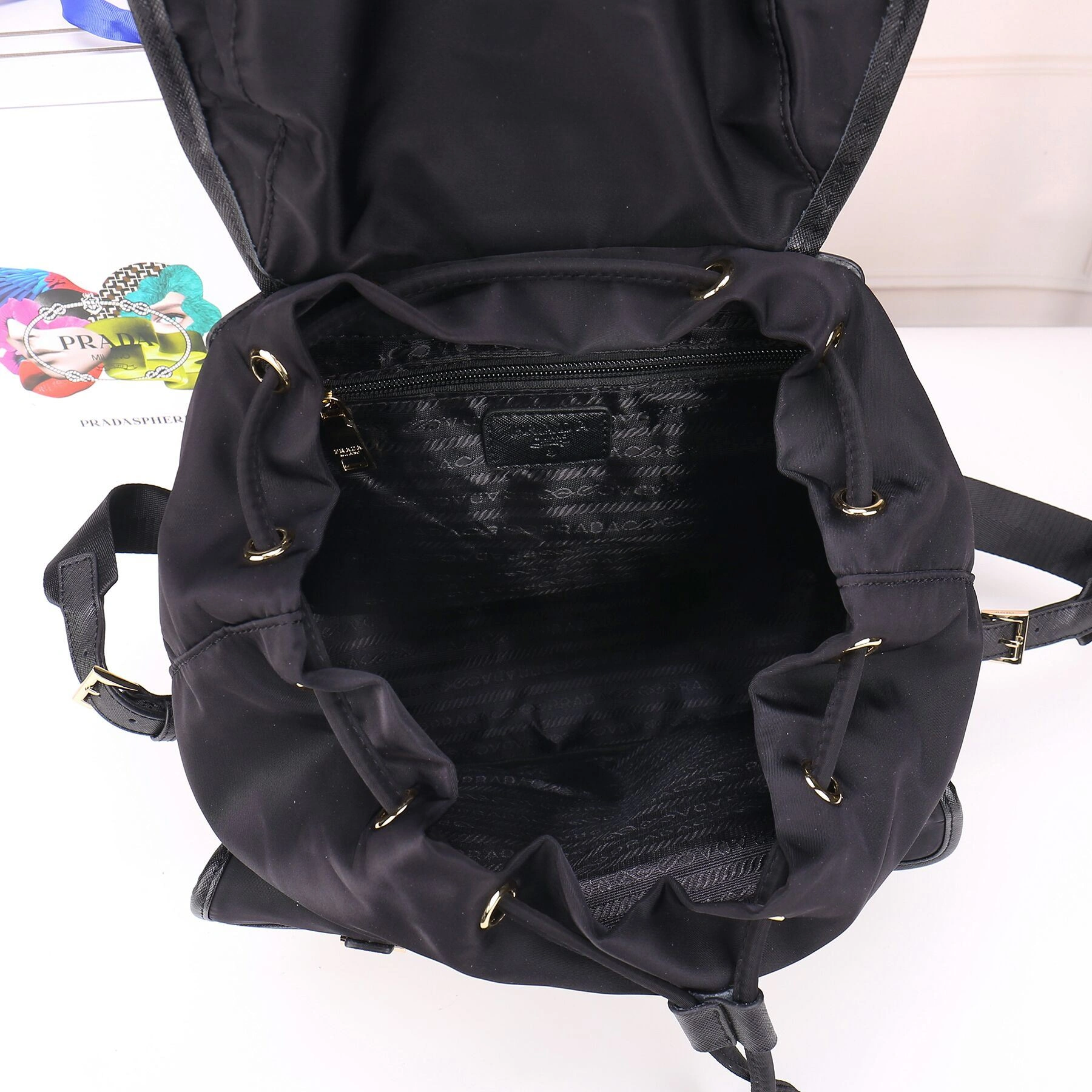 High accuracy Mens Prada Backpacks