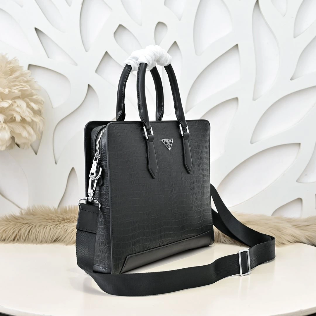 Precise copy Mens Prada Briefcases