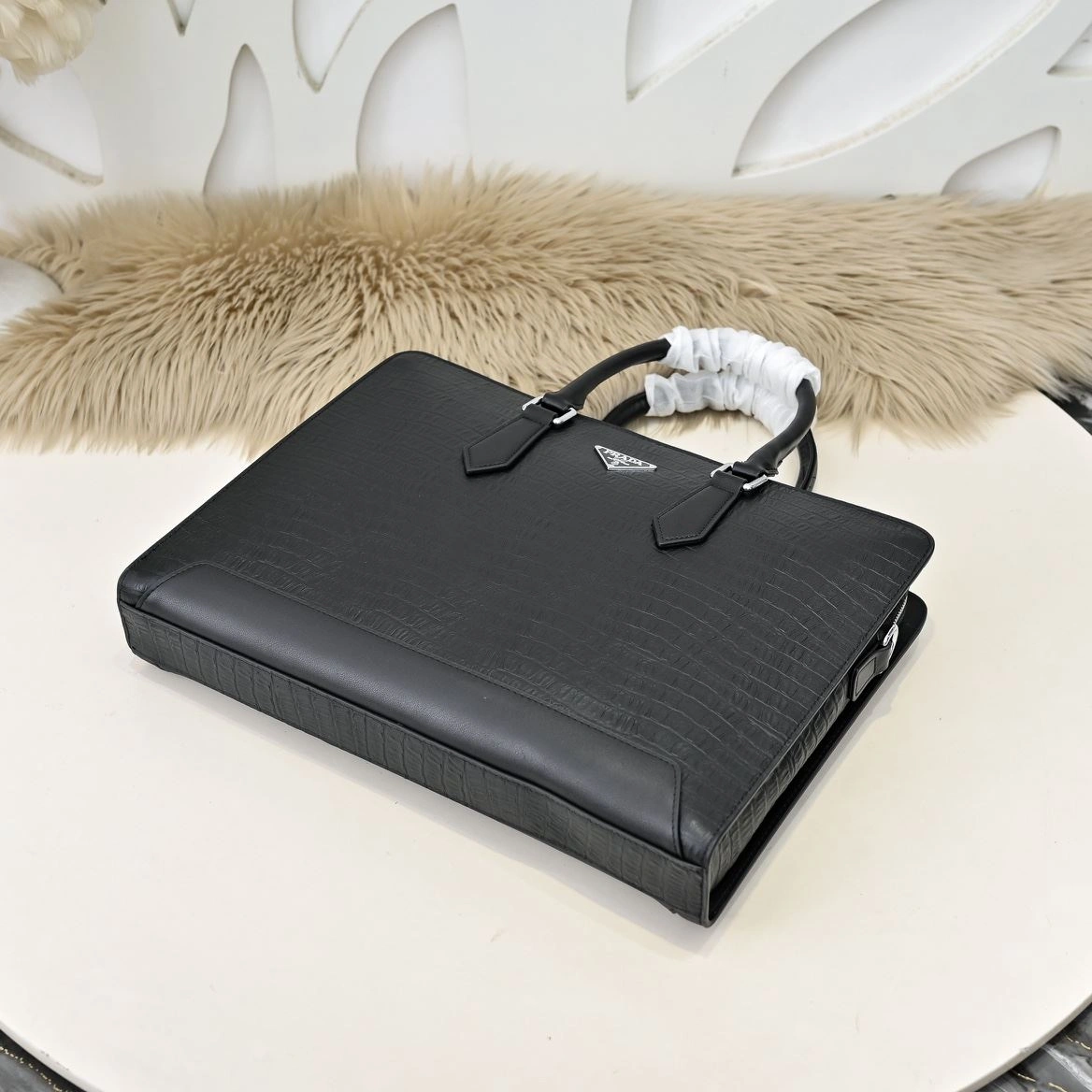 Precise copy Mens Prada Briefcases
