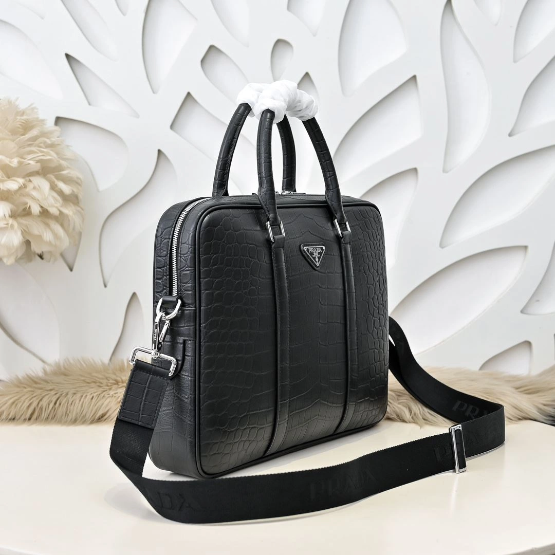Precise copy Mens Prada Briefcases