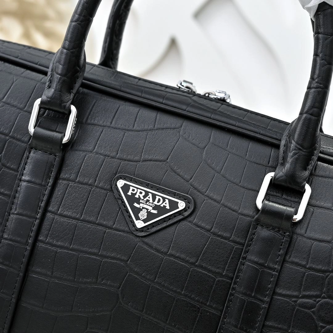 Precise copy Mens Prada Briefcases