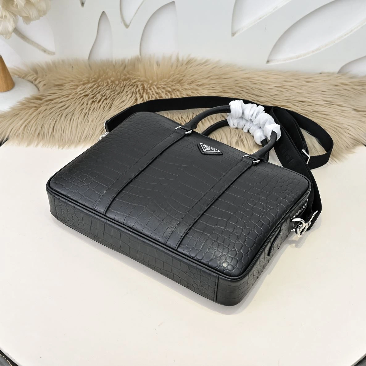 Precise copy Mens Prada Briefcases