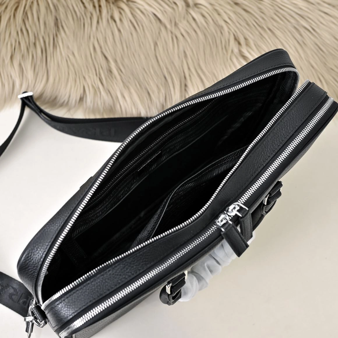 Top mirror Mens Prada Briefcases
